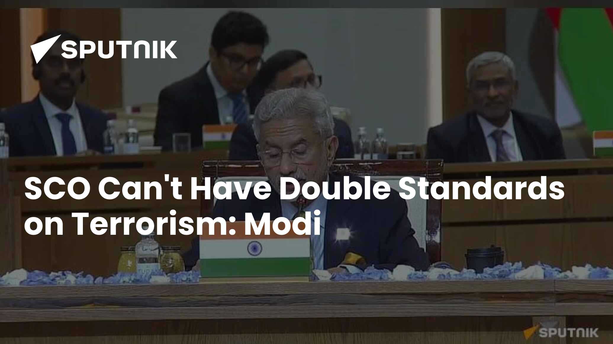 SCO Can't Have Double Standards on Terrorism: Modi