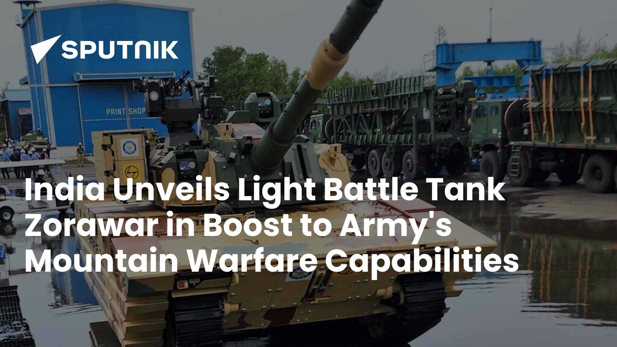 India Unveils Light Battle Tank Zorawar in Boost to Army's Mountain ...