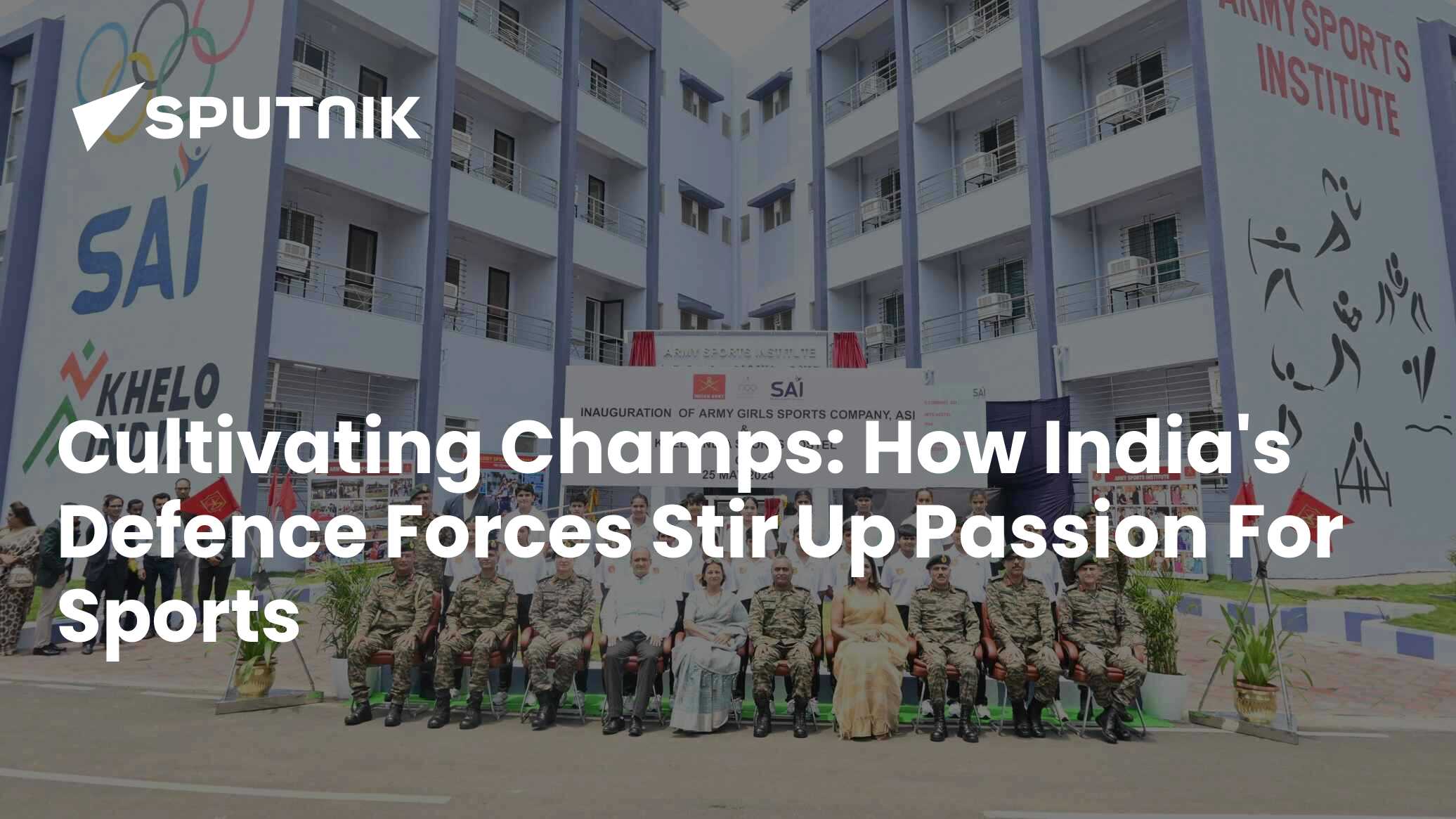 How Indian Defence Forces & Police Promote Sports in a Big Way