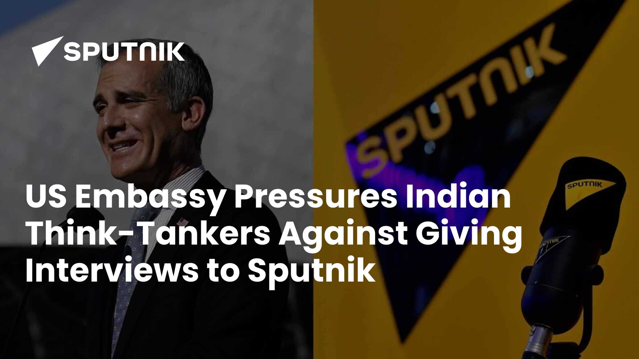 US Embassy Pressures Indian Think-Tankers Against Giving Interviews to ...