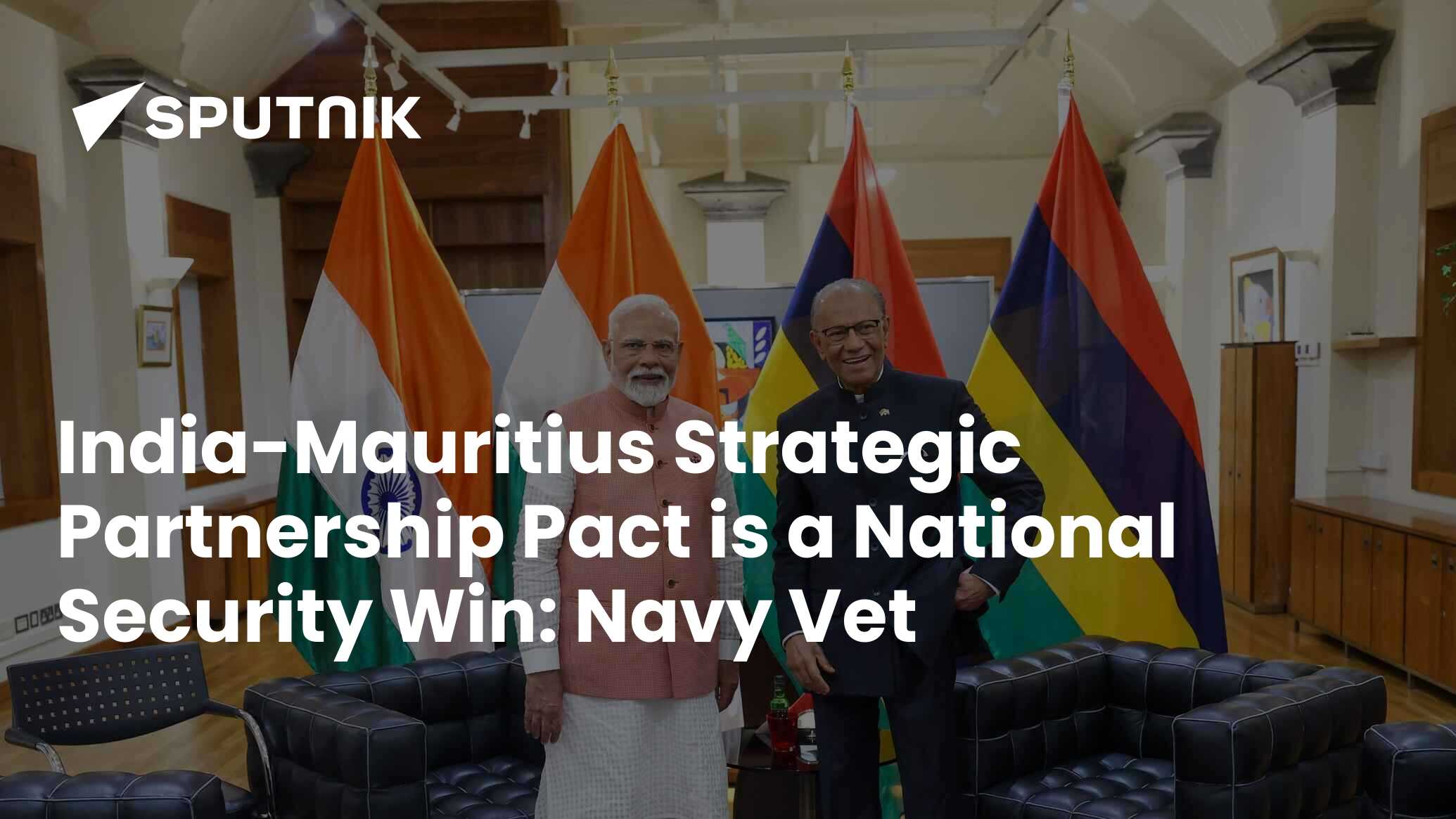 Strategic Partnership Pact With Mauritius a Victory for India: Navy Veteran