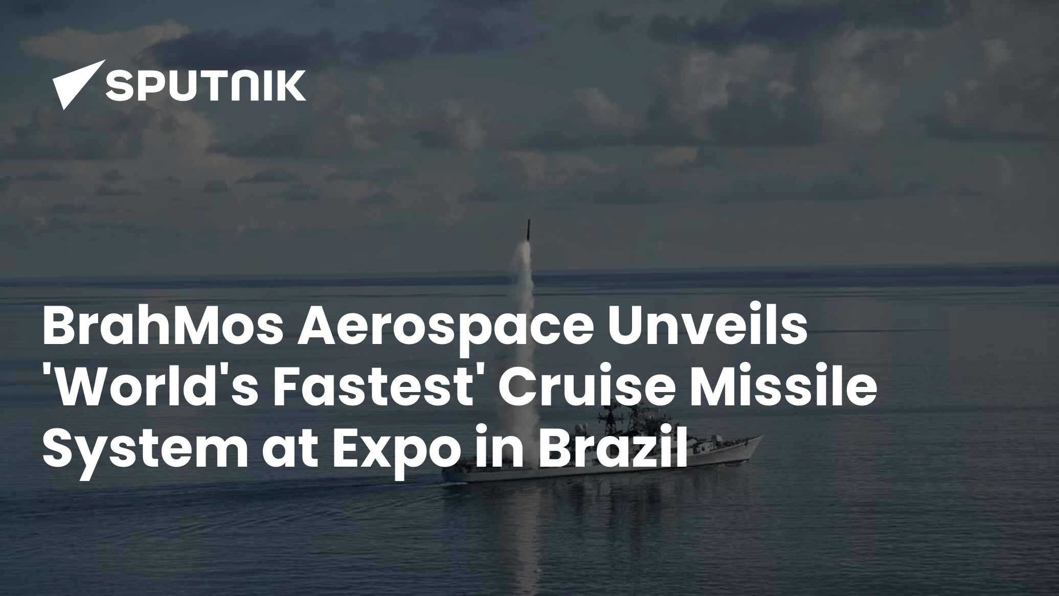 BrahMos Aerospace Unveils 'World's Fastest' Cruise Missile System at ...