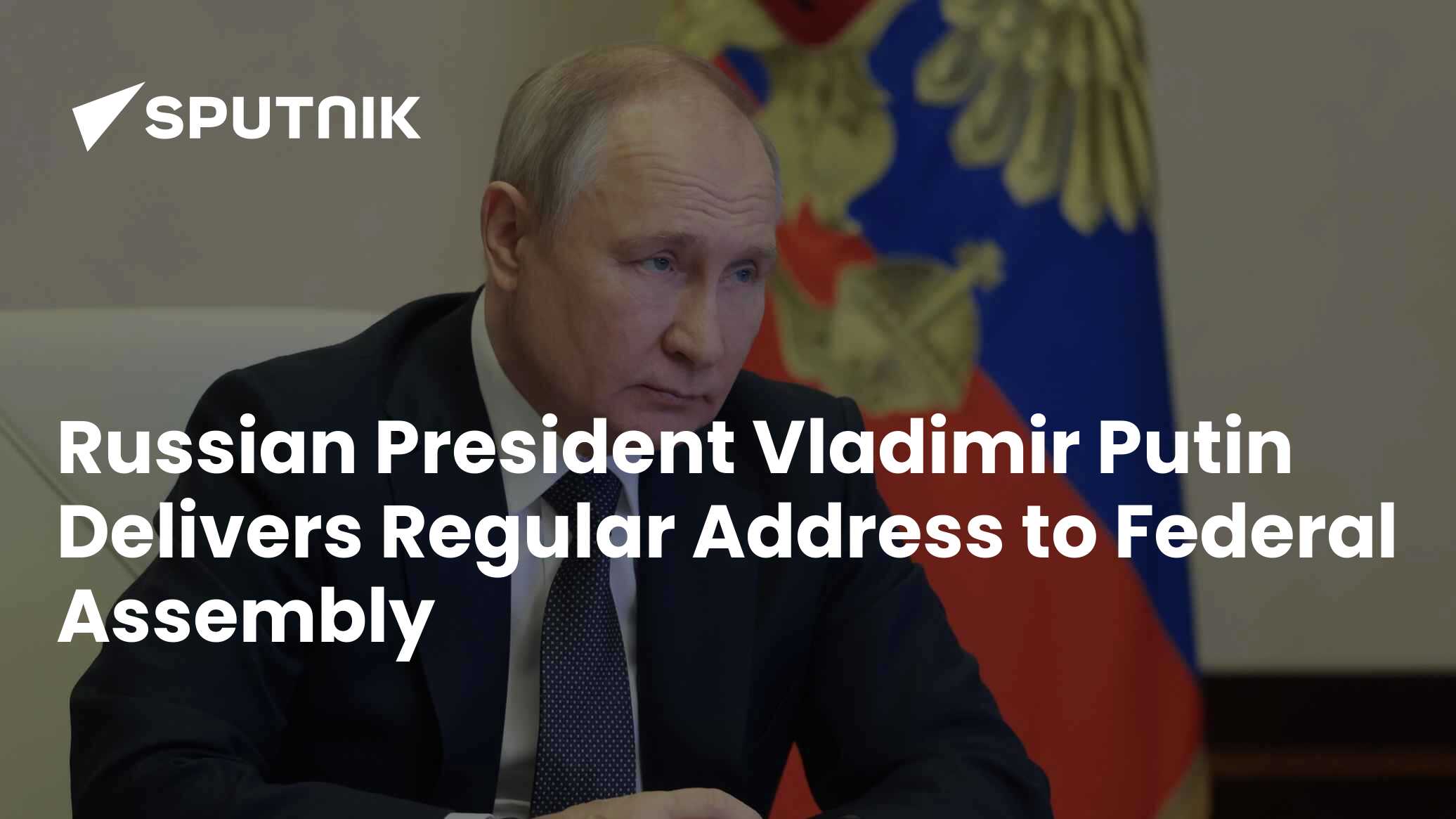 Russian President Vladimir Putin Delivers Regular Address to Federal ...
