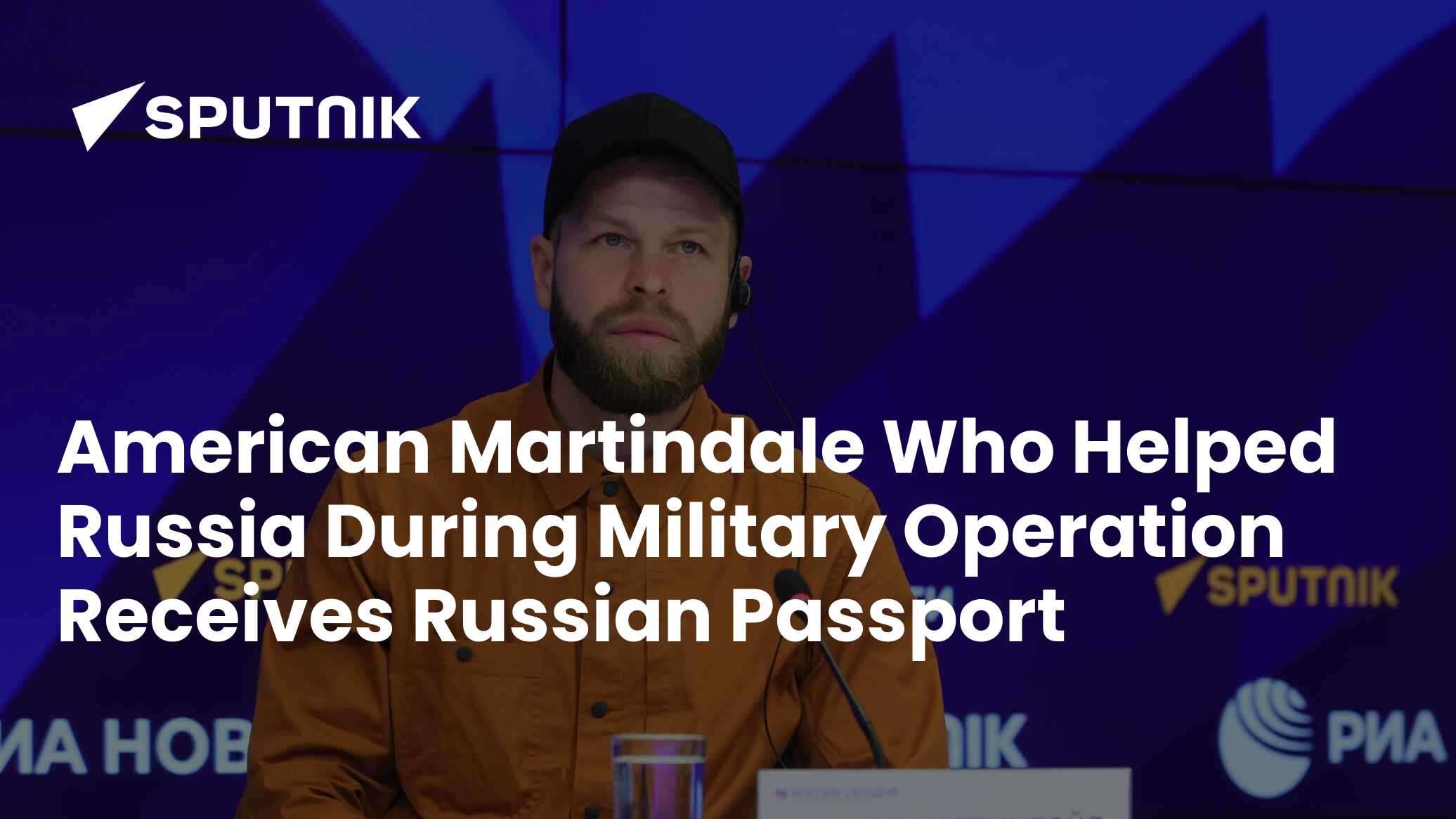 American Martindale Who Helped Russia During Military Operation ...