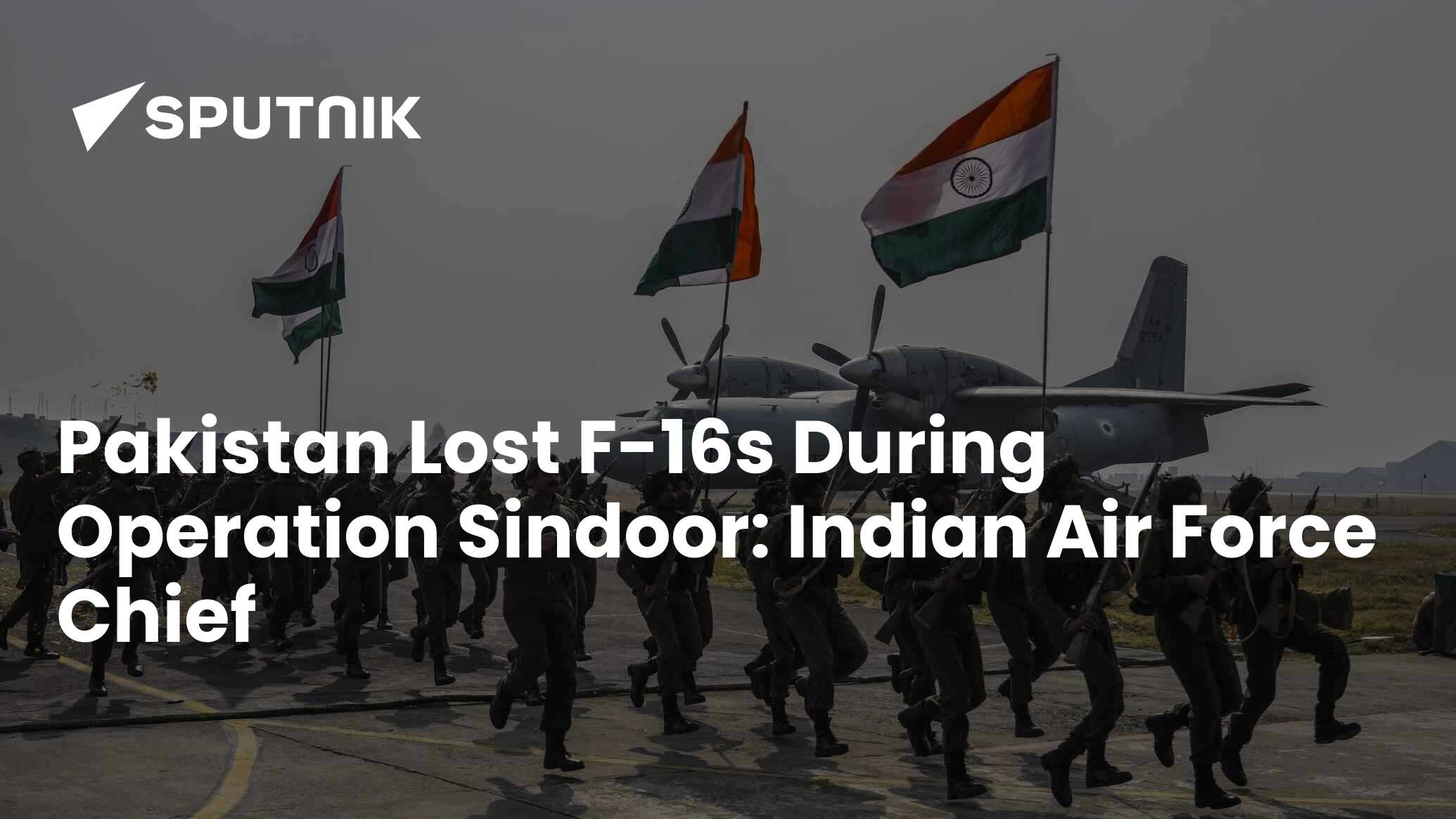 Pakistan Lost F-16s During Operation Sindoor: Indian Air Force Chief ...