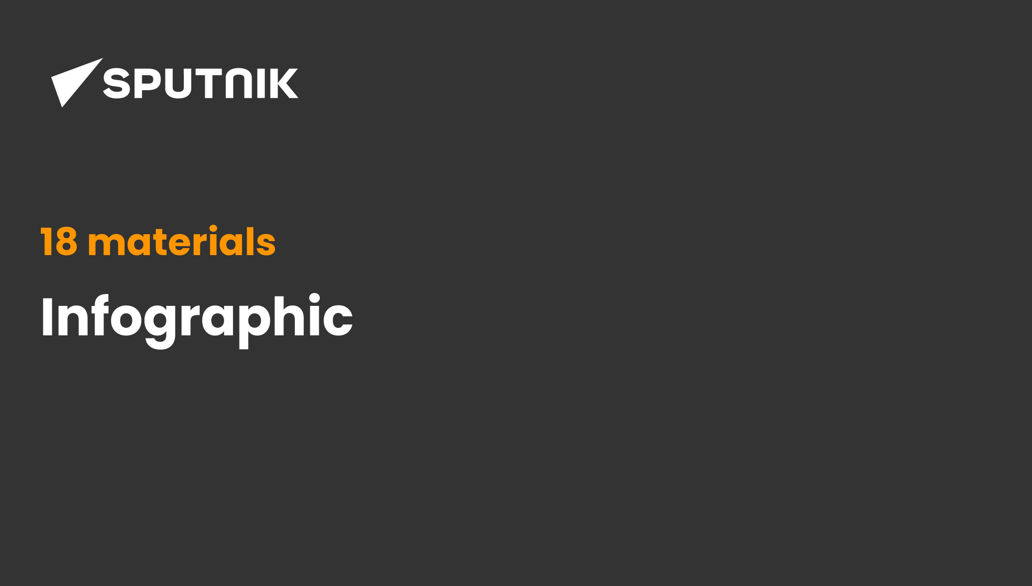 Infographic - today's latest news and major events - Sputnik India