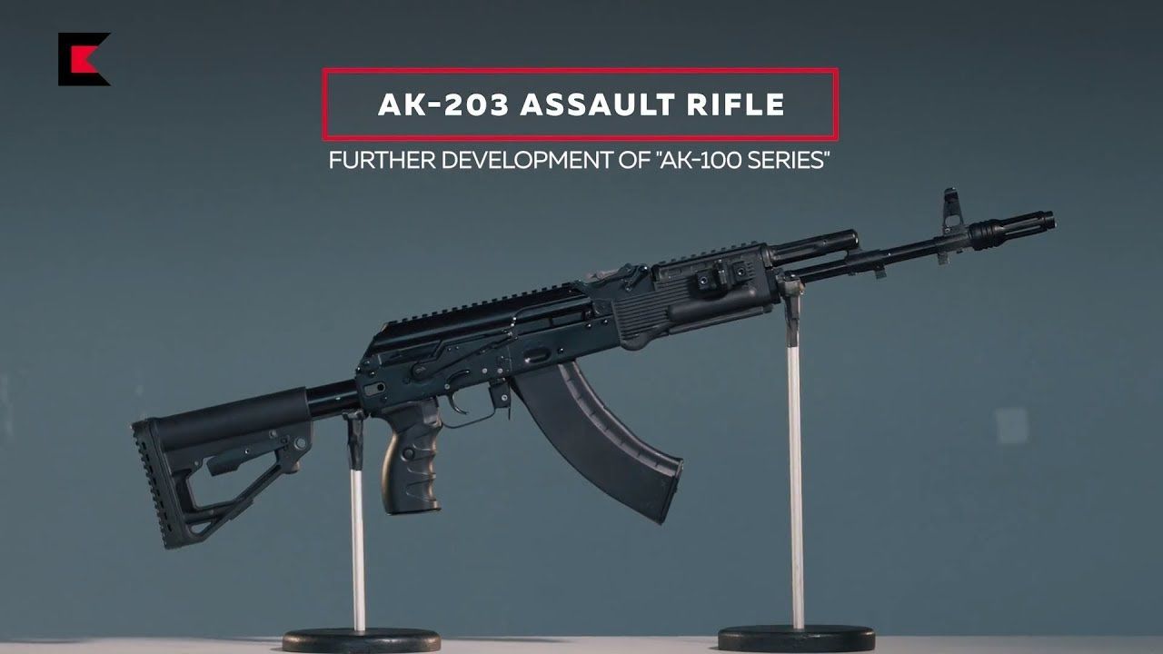 Production of AK-203 Kalashnikov Assault Rifles Starts in India