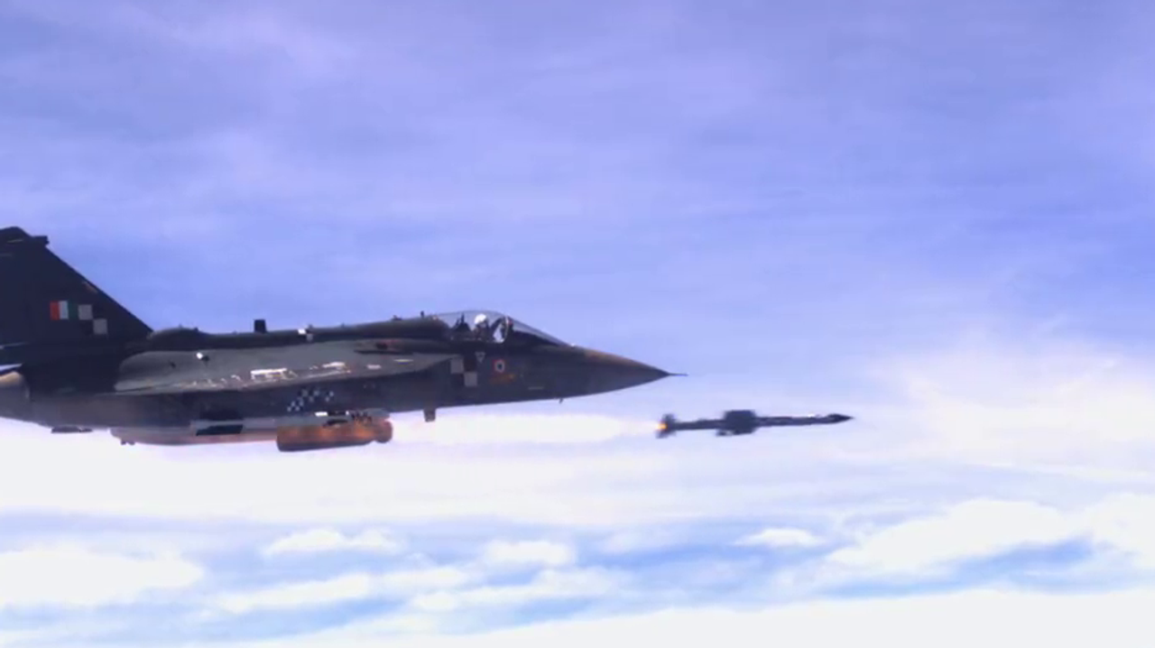 India Successfully Test Fires Made-in-India ASTRA Missile From LCA Tejas