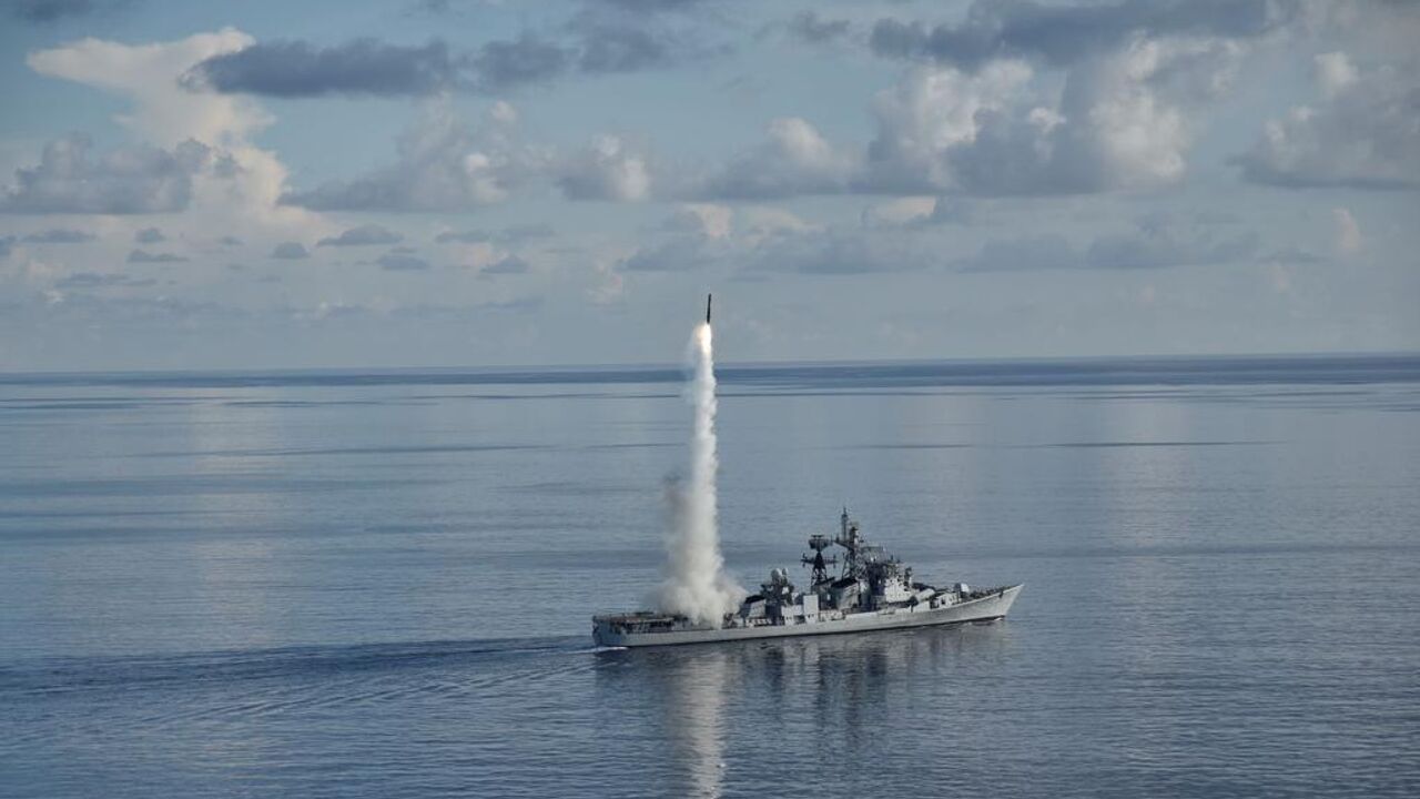 Indian Navy Successfully Test-Fires Brahmos From Missile Destroyer